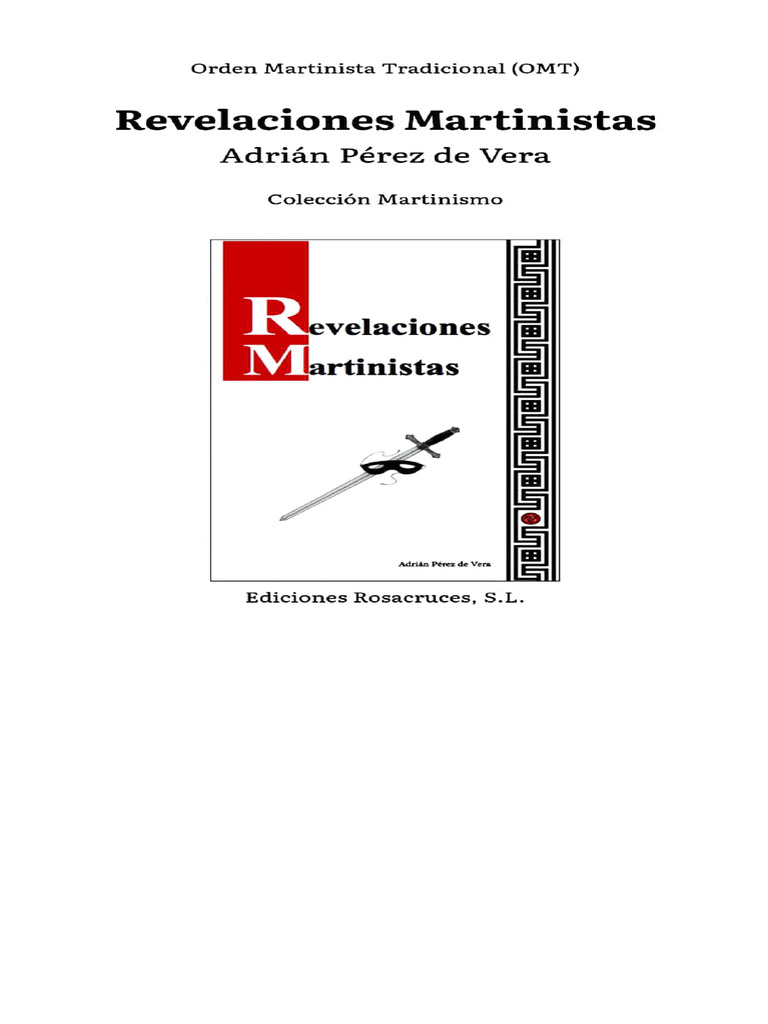 revelaciones martinistas | PDF