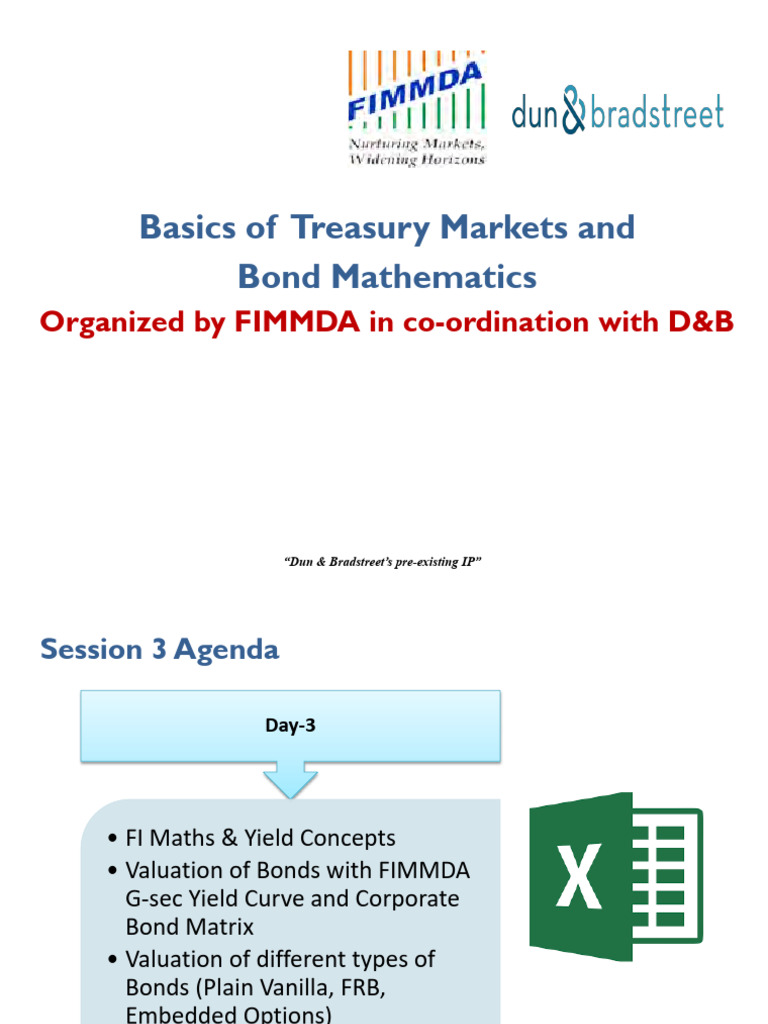 D&B Presentation On Bond Maths - Sessions 3&4 - Compressed PDF | PDF ...