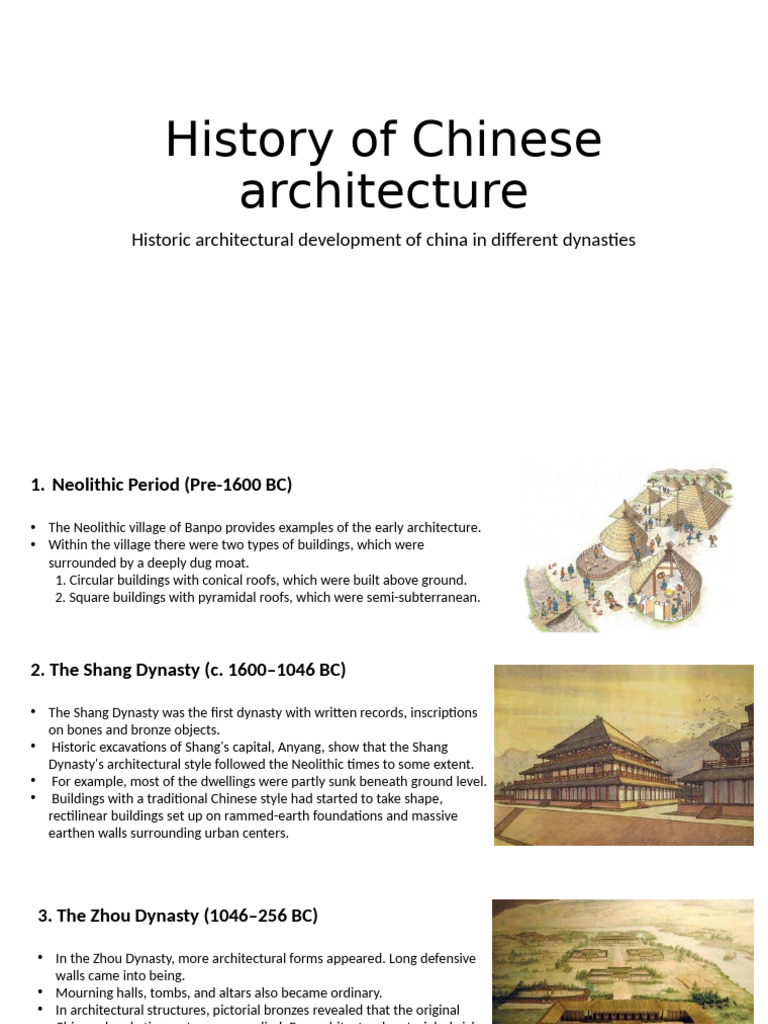 Evolution of Chinese Architecture | PDF | Tang Dynasty | East Asia