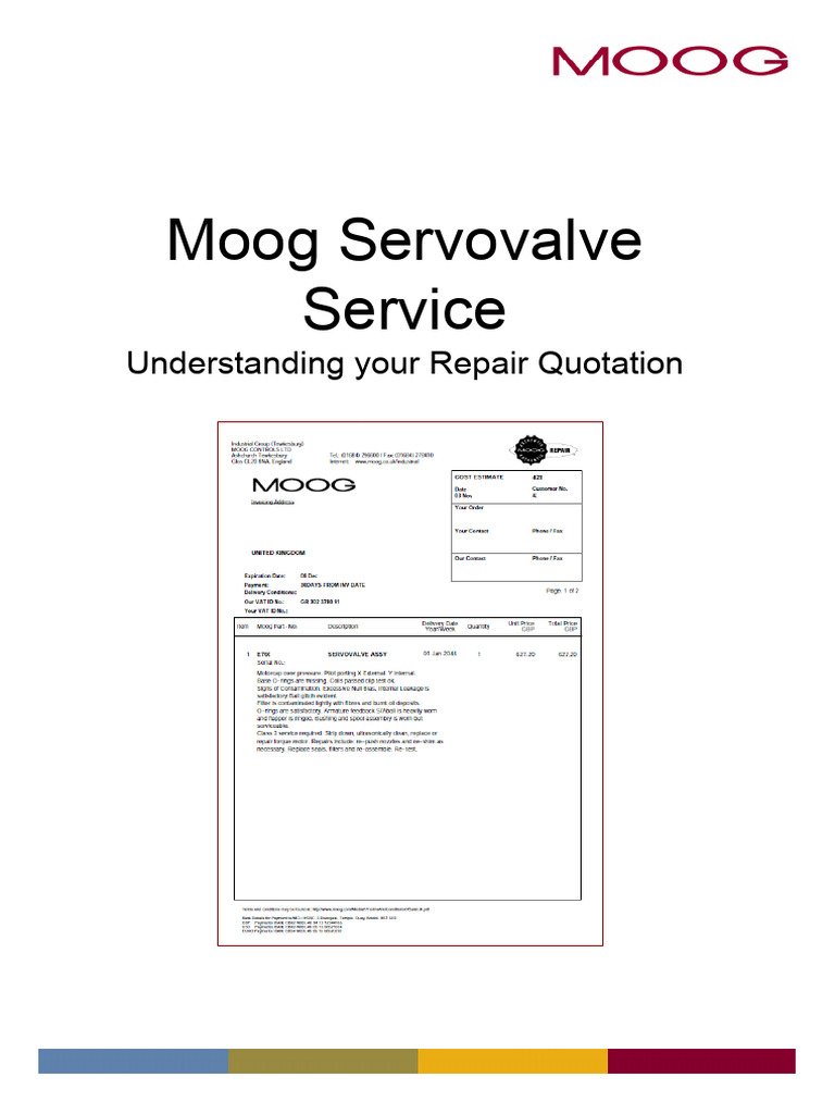Moog Understing Your Moog Test Report Overview en | PDF | Inductor | Valve