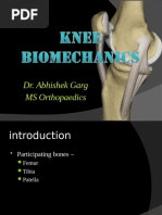 Biomechanics of Knee Joint | PDF | Knee | Human Leg