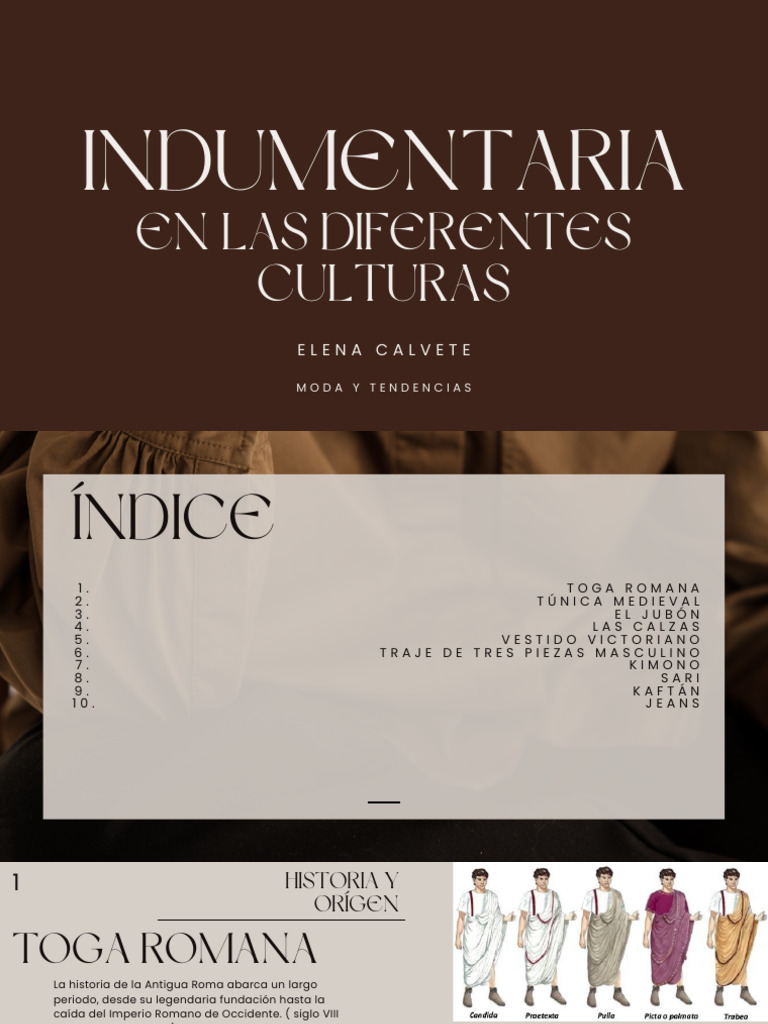 INDUMENTARIA | PDF | Moda | Ropa