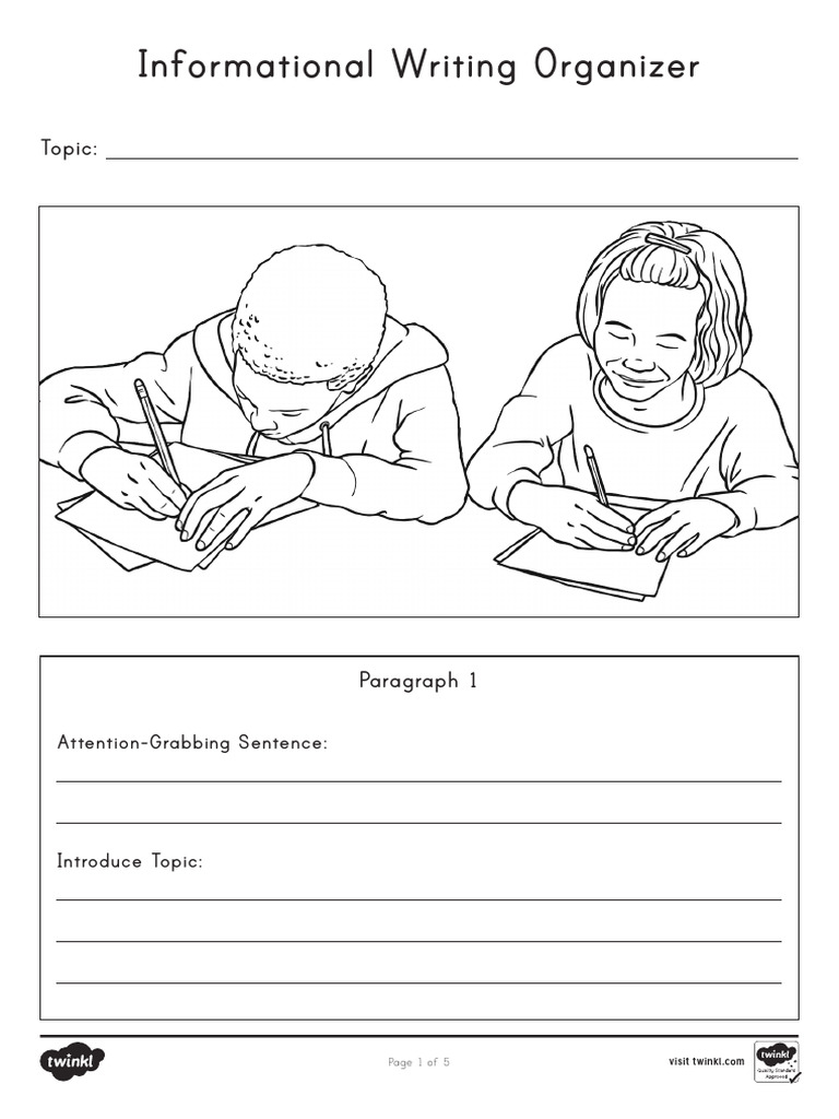 Us2 e 159 Informational Writing Organizer Activity Sheet English Ver 2 ...
