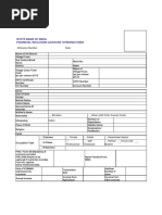 RBL Bank Account Opening Form | PDF | Payments