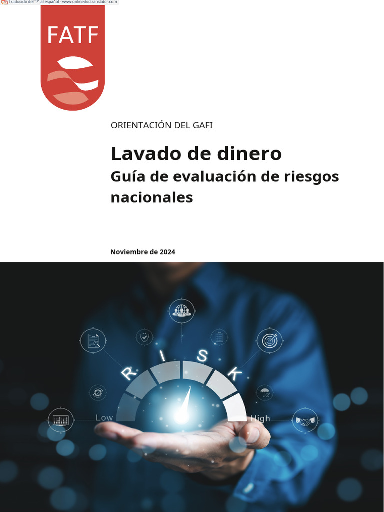 Lavado de Dinero | PDF | Lavado de dinero | Riesgo