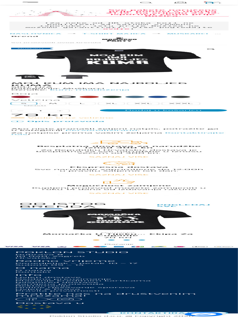 Moj Kum Ima Najboljeg Kuma - Poklon Studio | PDF