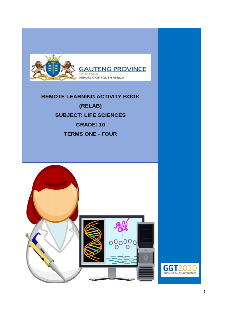 Gr.10 LIFE SCIENCES Remote Learning Booklet Terms 1 - 4 | PDF | Food ...