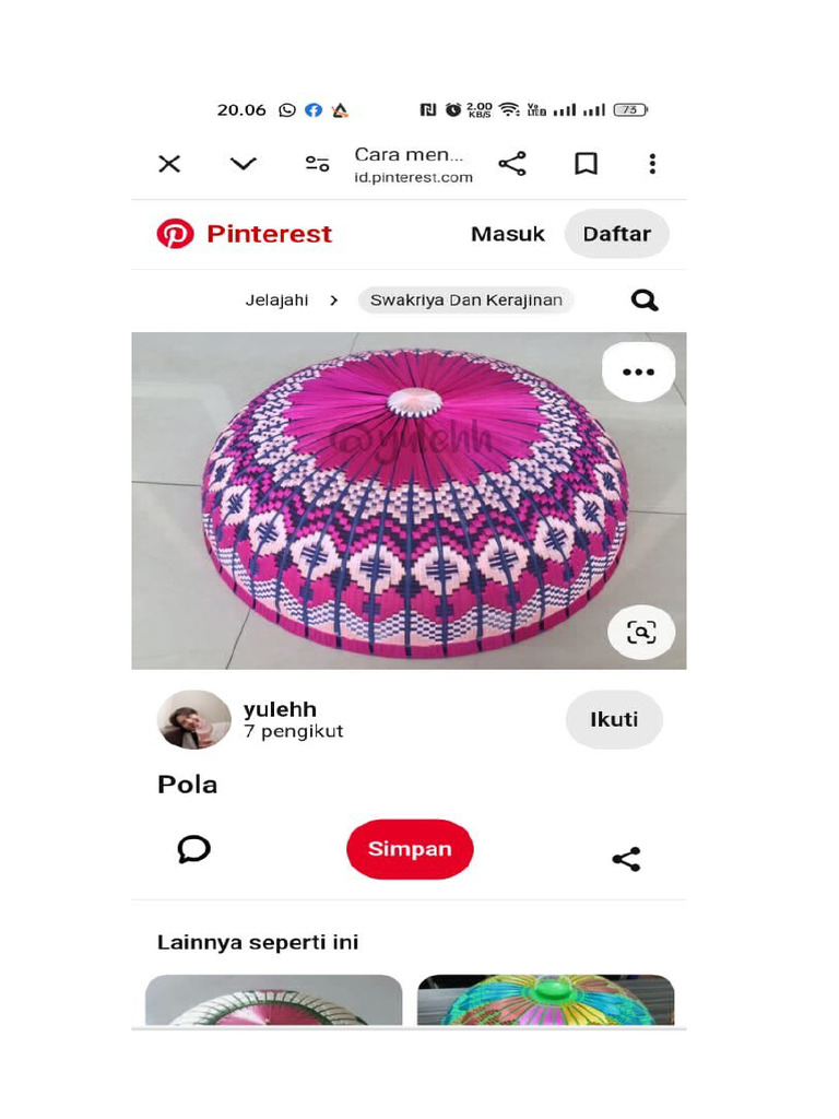 Doc2 GAMBAR ANYAMAN PITA | PDF