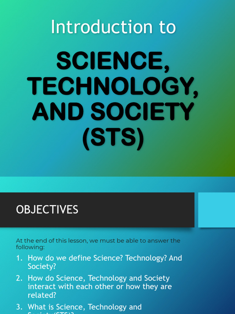 Understanding Science, Technology, Society | PDF | Science | Knowledge