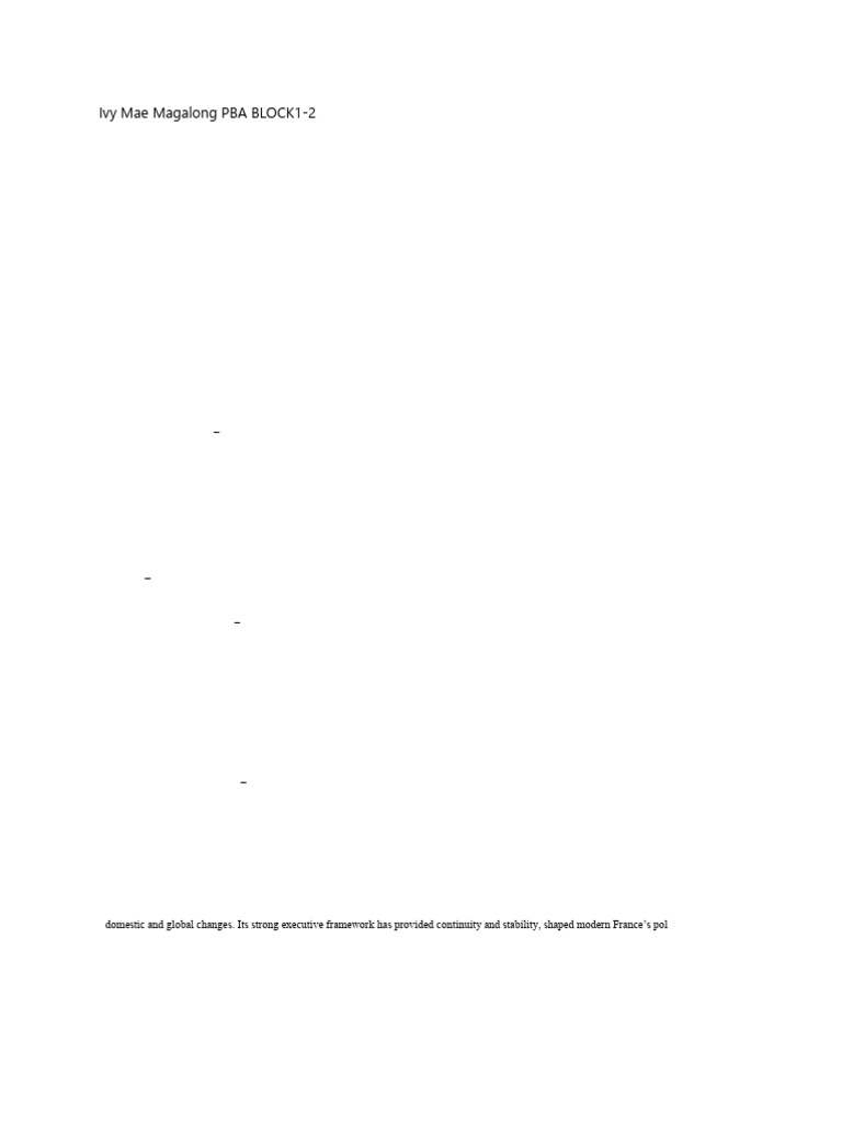 History of the Fifth French Republic | PDF | François Hollande | France