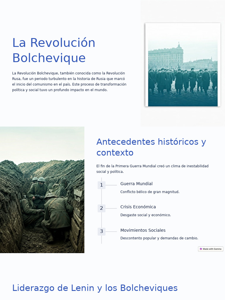 La Revolucion Bolchevique | PDF | Comunismo | Unión Soviética