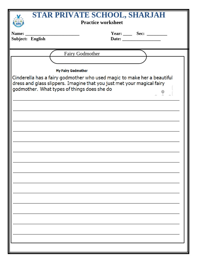 Fairy Tale Worksheet | PDF