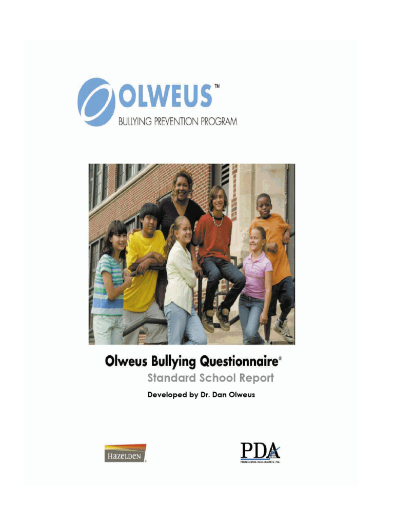 Olweus Questionnaire | PDF | Bullying | Questionnaire