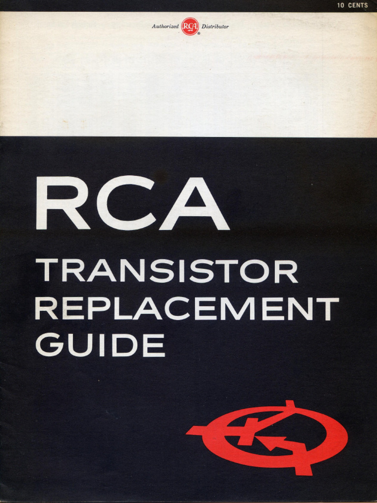 Rca Transistor Replacement Guide | PDF