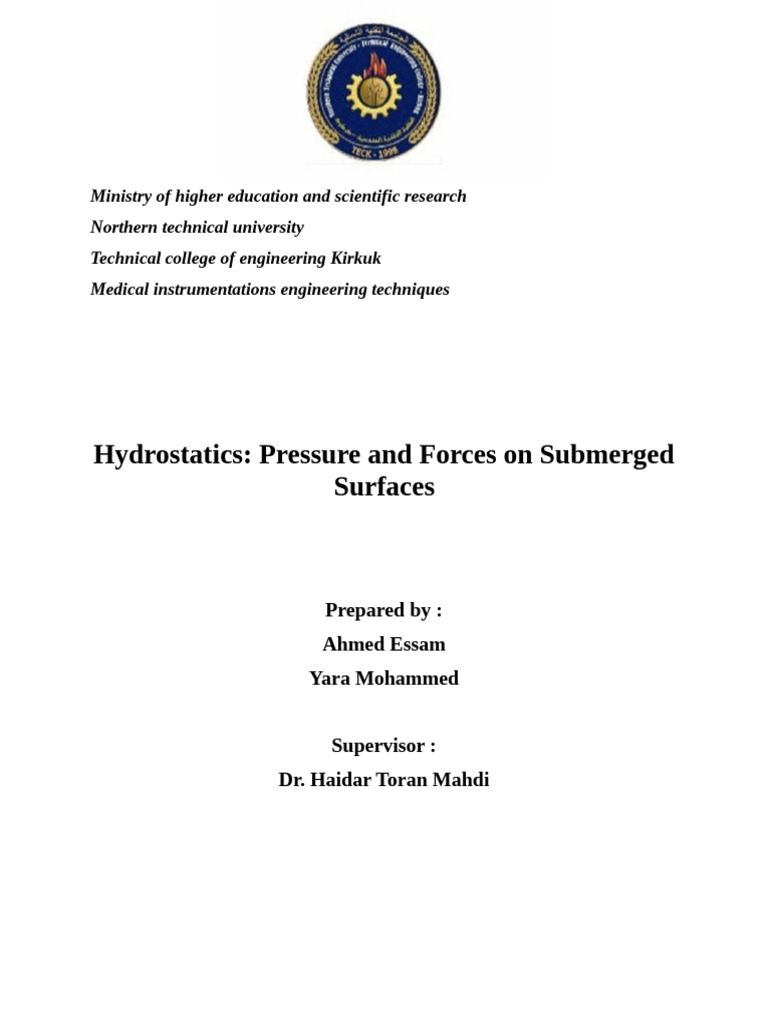 Ahmed Essam | PDF | Buoyancy | Pressure