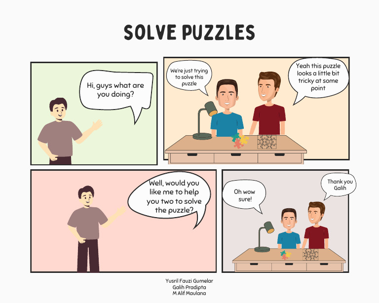 Green and Yellow Simple Math Homework Comic Strip - 20250128 - 214013 ...
