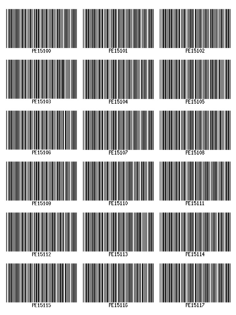 Barcodes | PDF