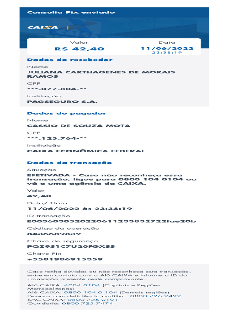 Comprovante2025 01 06 - 211425 | PDF