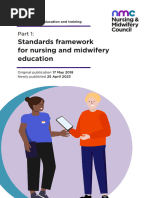 Updated Proficiency Standards for Nurses | PDF | Nursing | Mental Health