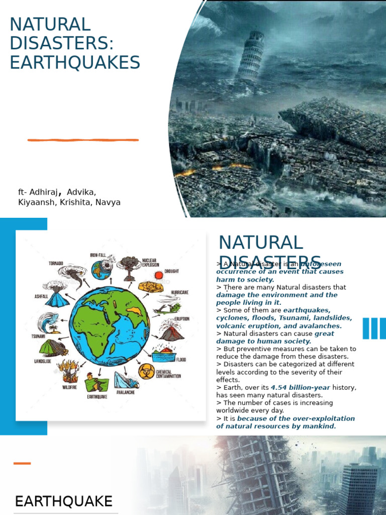 Natural Disasters Final Ppt Earthquake | PDF | Earthquakes | Natural Disasters