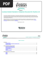 SC 2025 Math Standards FAQ Guide | PDF | Mathematics | Middle Schools