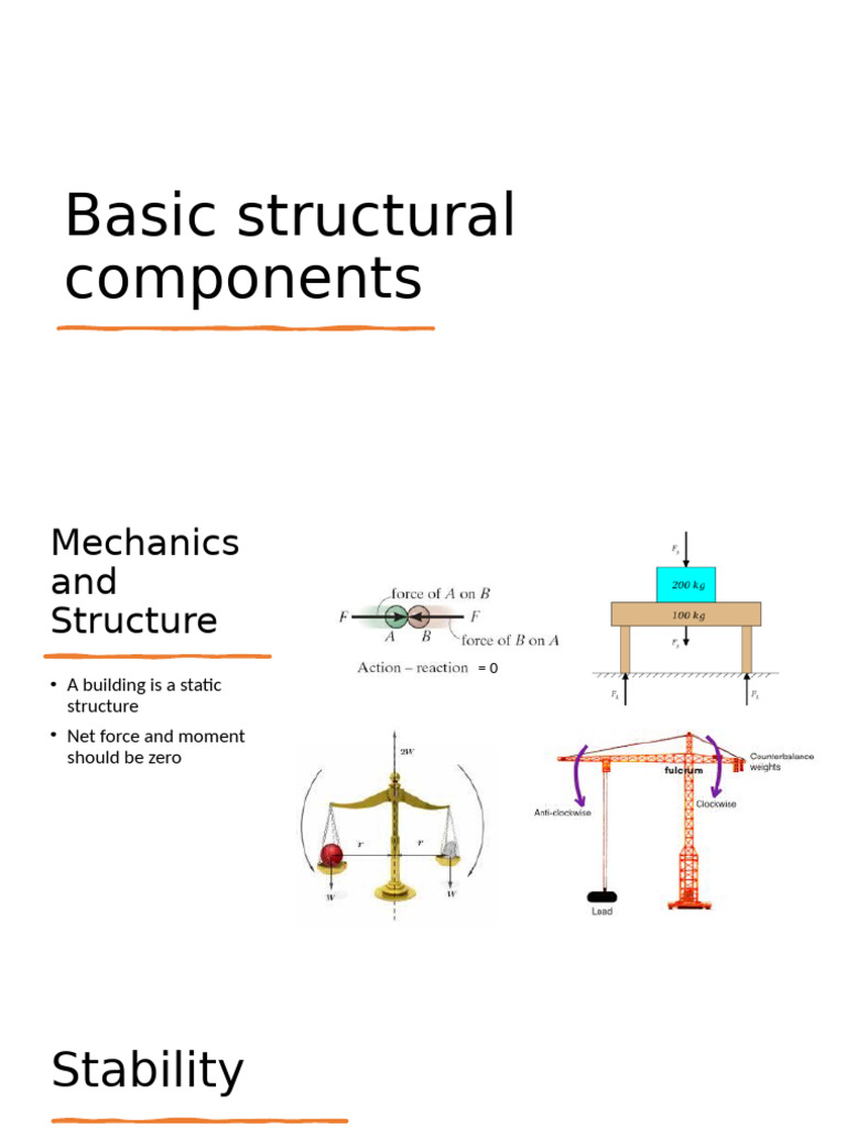 Basic Structural Components | PDF