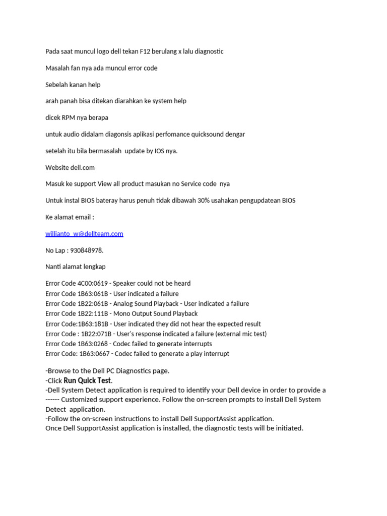 Dell Troubleshoot | PDF