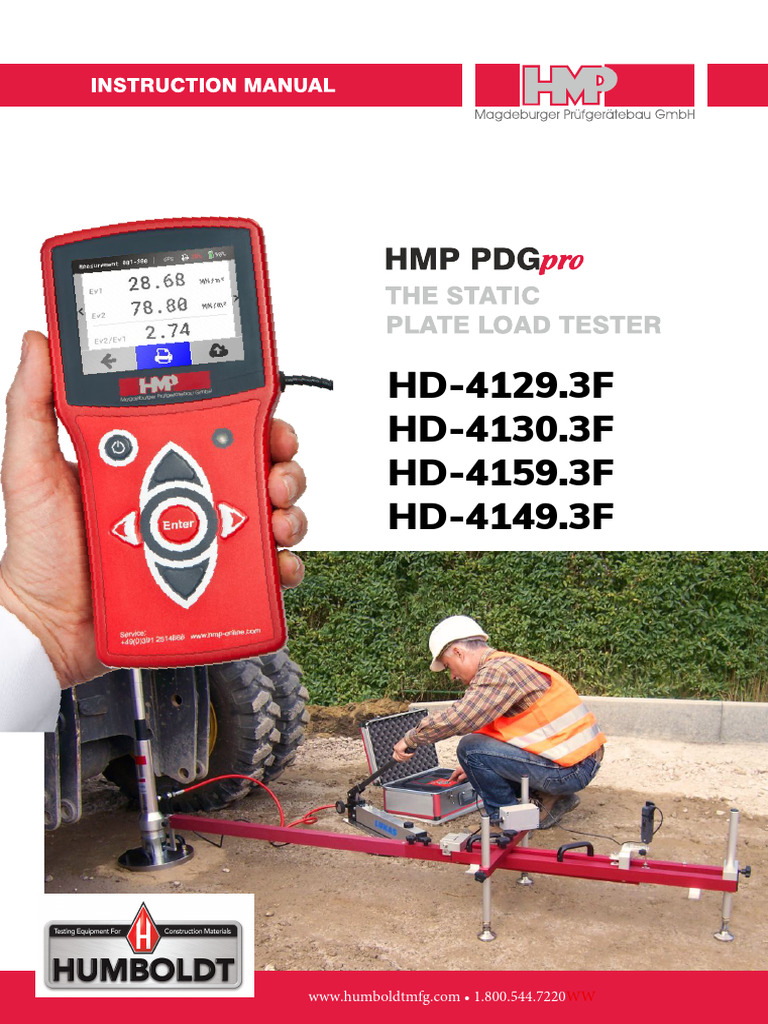 HD 4129 Static Plate Load Man | PDF | Battery Charger | Mains Electricity