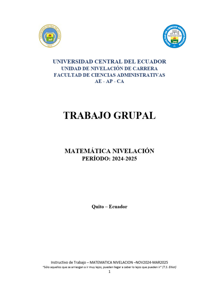 Trabajo Grupal Unidad 2 | PDF | Matemáticas