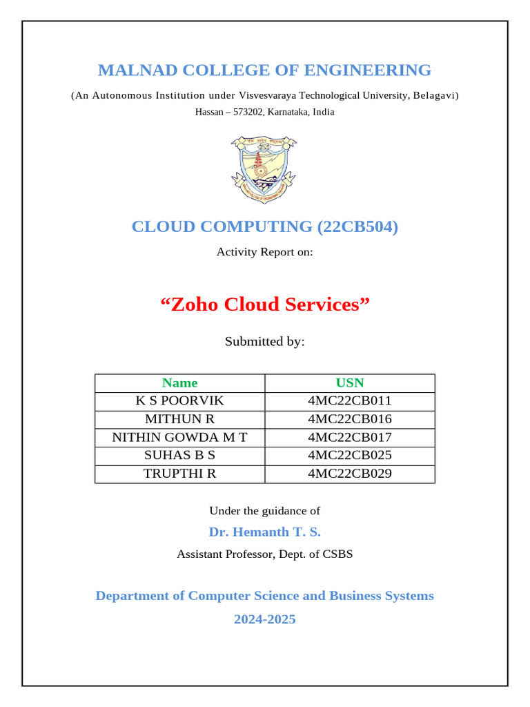 Cloud | PDF | Cloud Computing | Customer Relationship Management