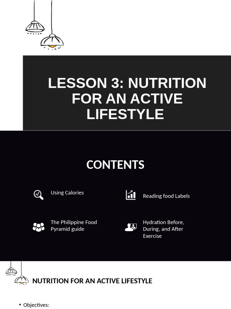 Nutrition for Active Lifestyles Guide | PDF | Nutrition | Diet & Nutrition