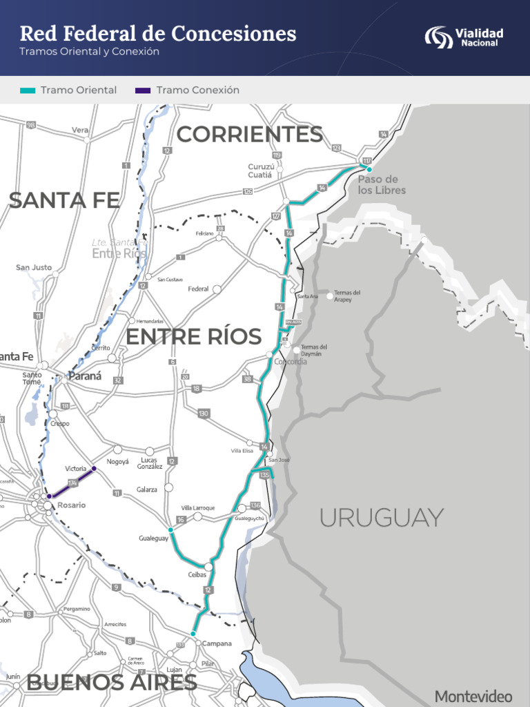 Tramos y Localidades de la Red Vial | PDF