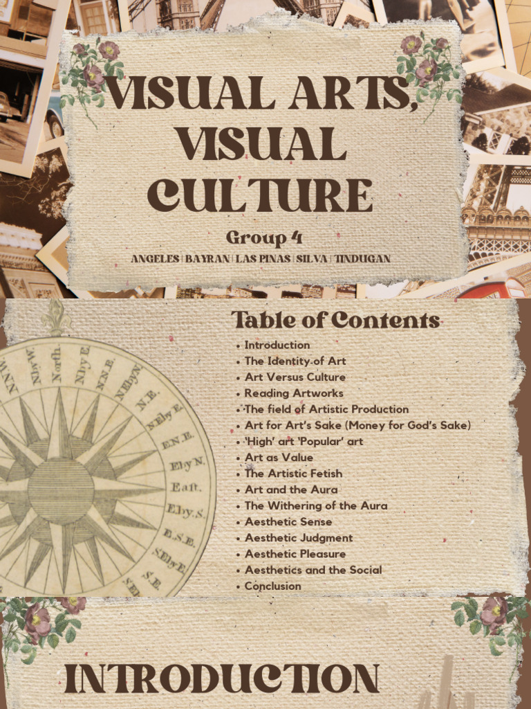 Group 4 Visual Arts, Visual Cultures | PDF | Aesthetics | Beauty