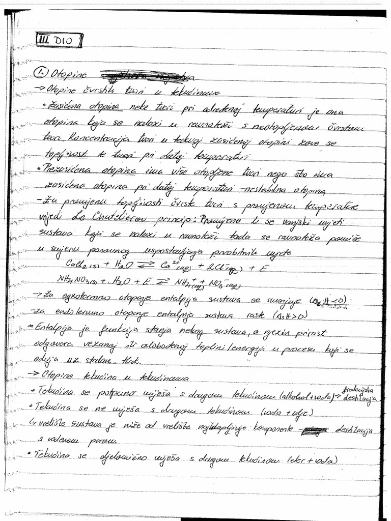 opća kemija usmeni 3.dio | PDF