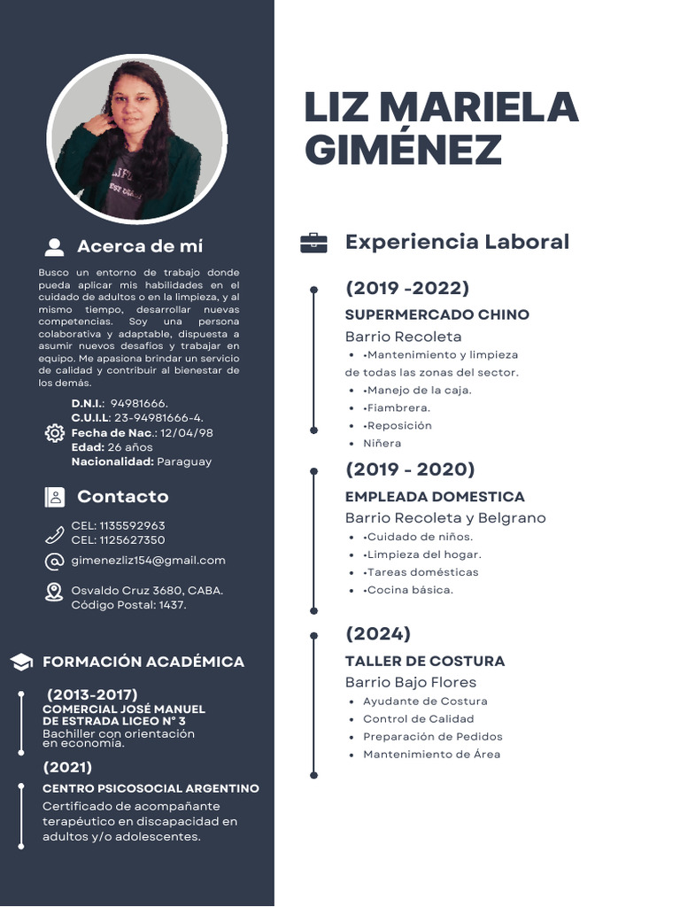 CV Liz Gimenes | PDF