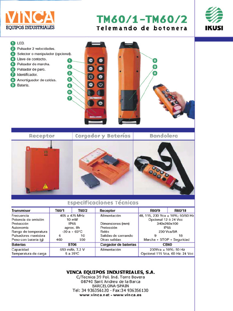Mando Radio TM60 | PDF