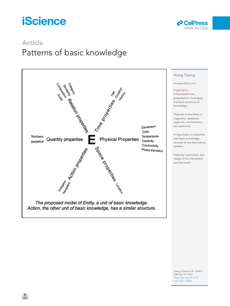 Framework for Understanding Basic Knowledge | PDF | Conceptual Model | Noun