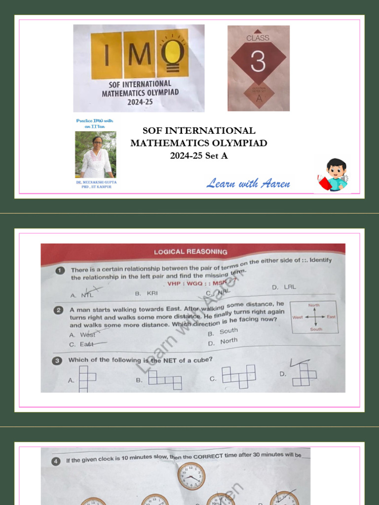 IMO_class3_2024-2025_SetA_watermark | PDF