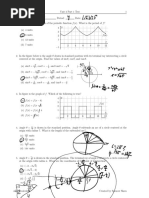 Progress Check Unit 3A MCQ Ans | PDF | Angle | Function (Mathematics)