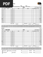 FIBA Basketball Scoresheet Template | PDF | Referee | Entertainment