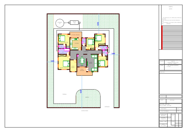 6. SITE PLAN | PDF | Home | Architectural Design