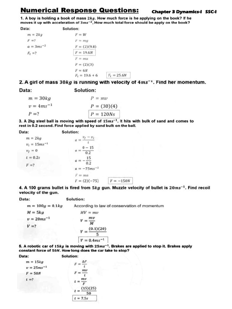Chapter 3 Physics | PDF