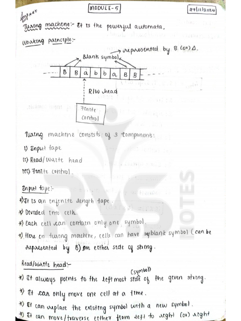TOC Module - 5W | PDF