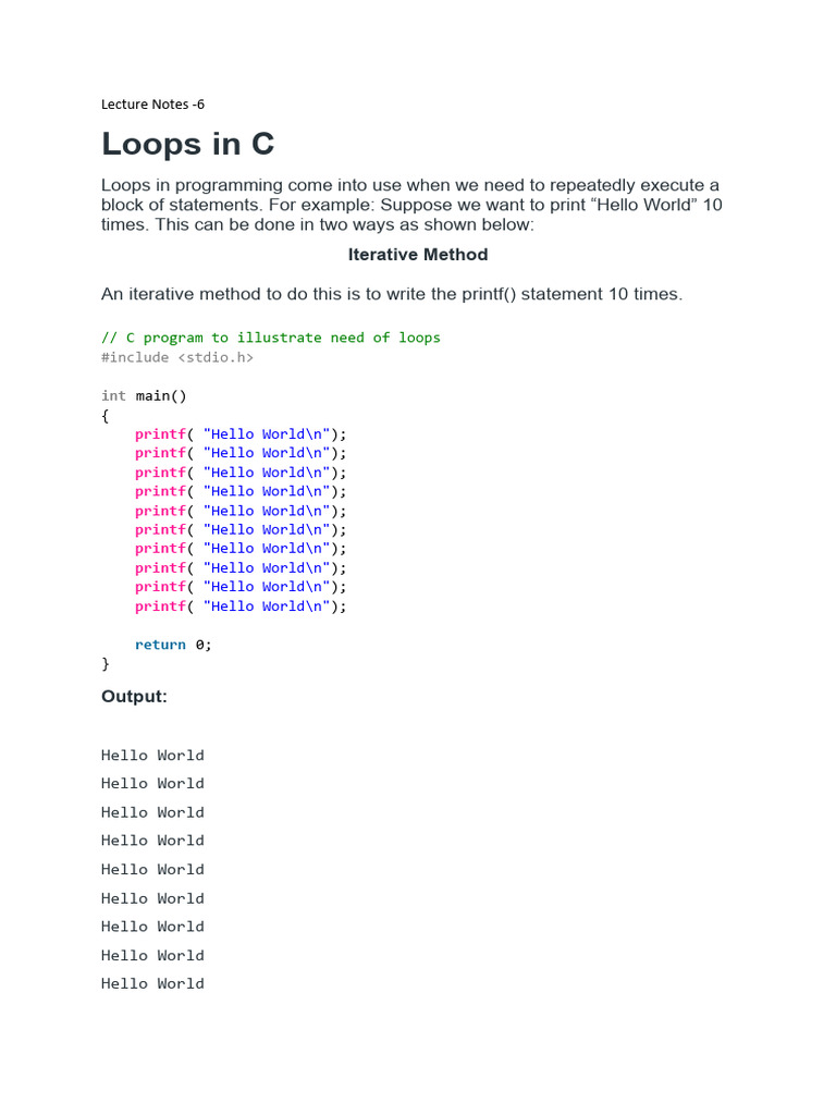 lec 6 pps | PDF | Control Flow | Computer Science