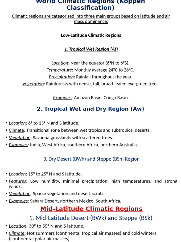 Geography Grade 11 Ethiopia Unit 2 Climate | PDF | Atmospheric ...