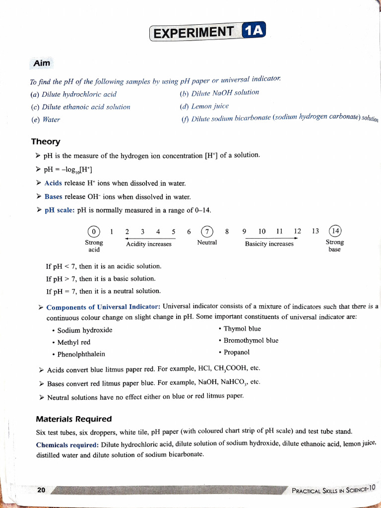 Ph | PDF | Ph | Acid