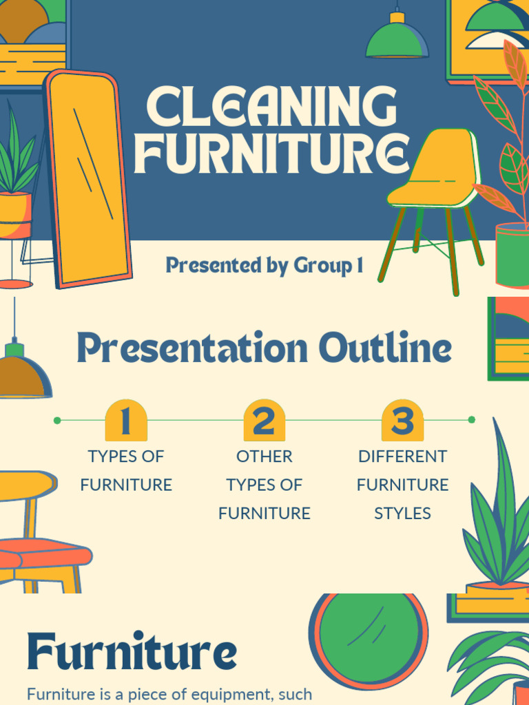 Types and Styles of Furniture Explained | PDF | Furniture | Couch