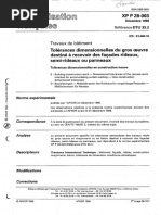 Dtu-13.3 NF P 11-213-1 | PDF