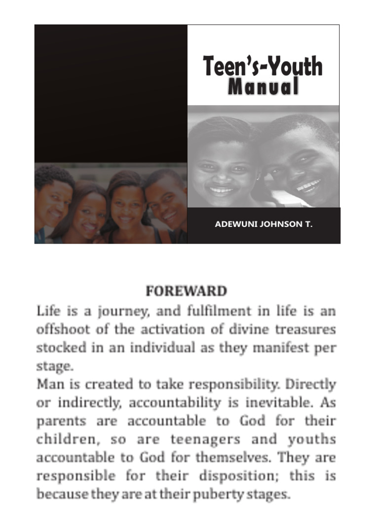 TEENS,YOUTH MANUAL | PDF | Esther | Prayer