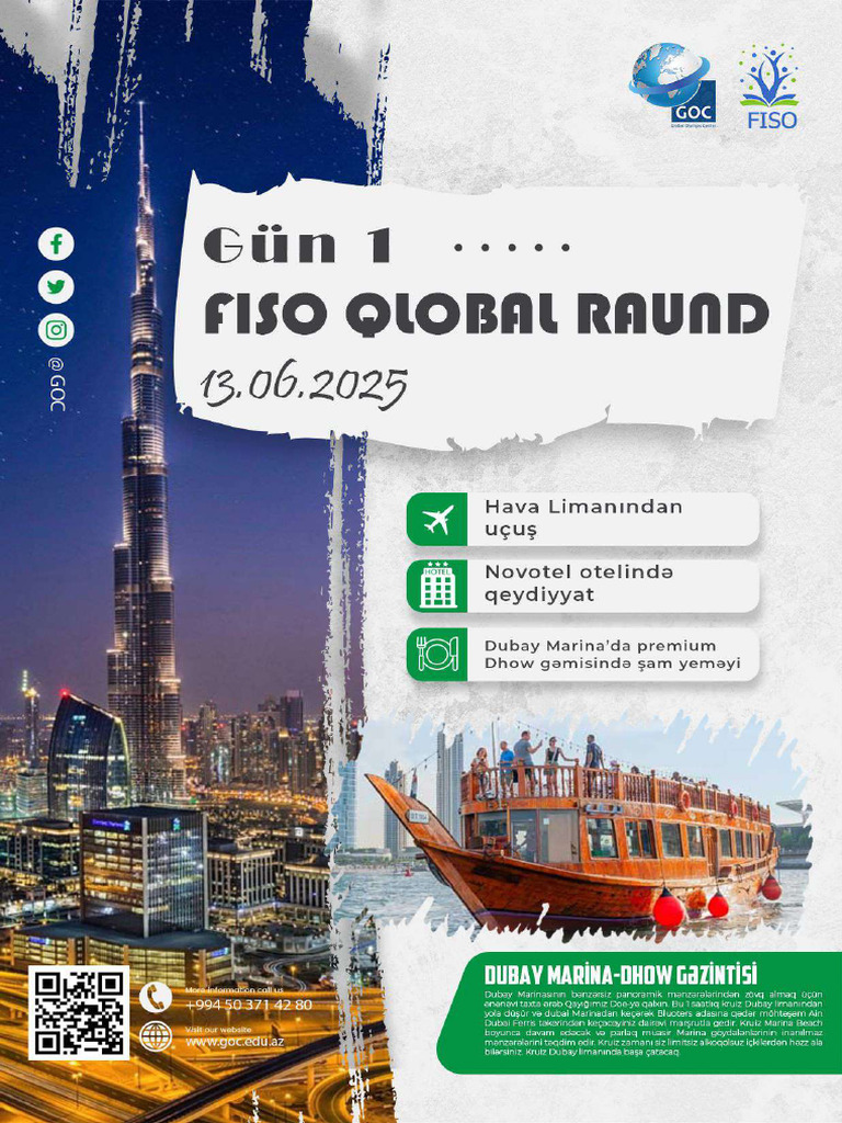 FISO 2025 Qlobal Round 1 | PDF